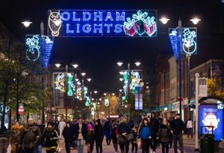 Christmas in Oldham 2022 - Switch On Spectacular - All About Oldham